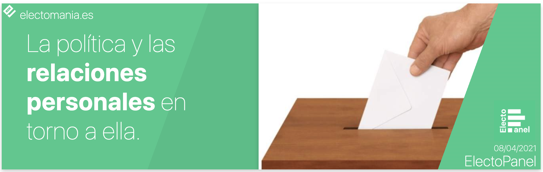 EP relaciones y la política - vota ya - Electomanía