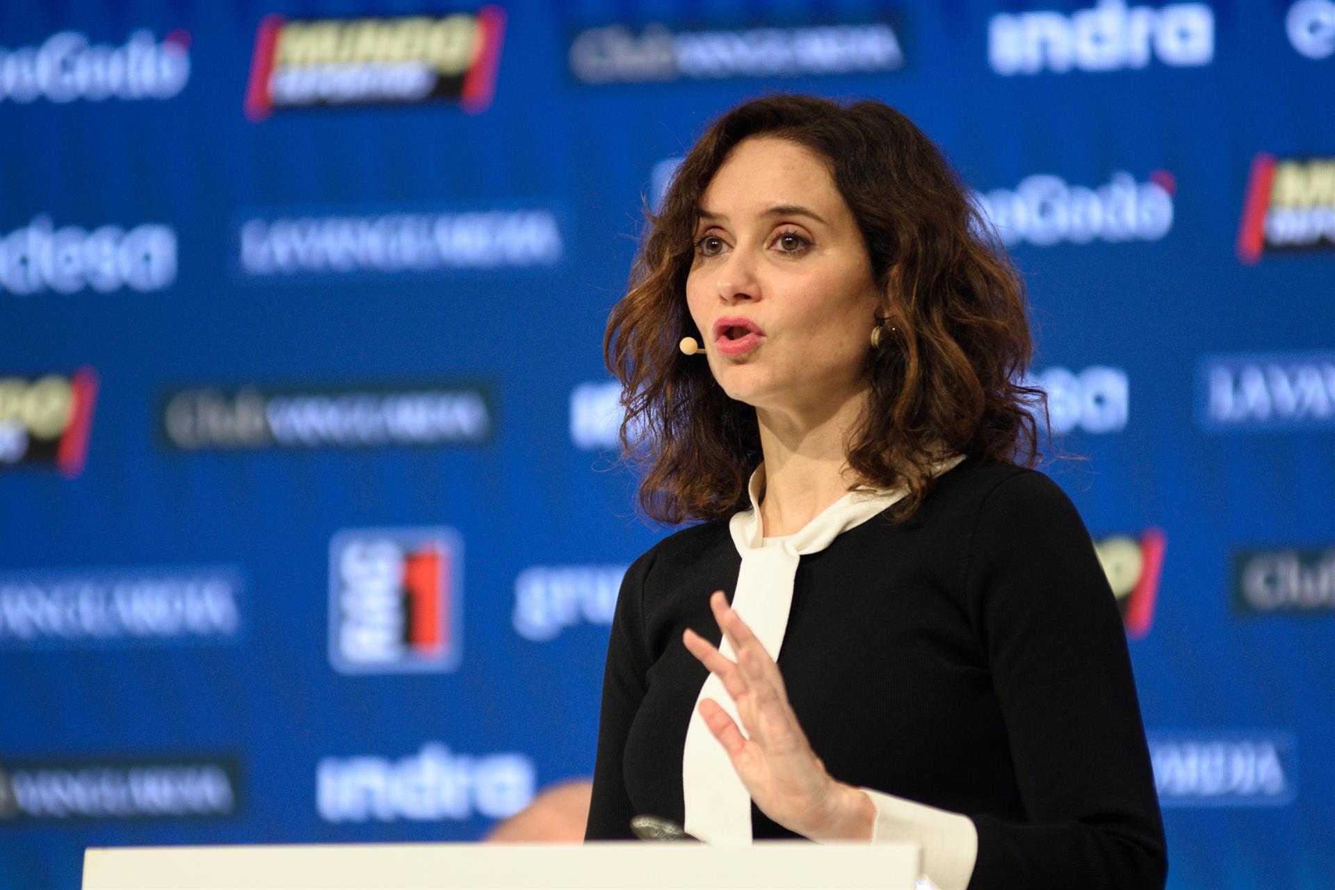 Ayuso recrimina al Gobierno sobre la F1 en Madrid - Electomanía