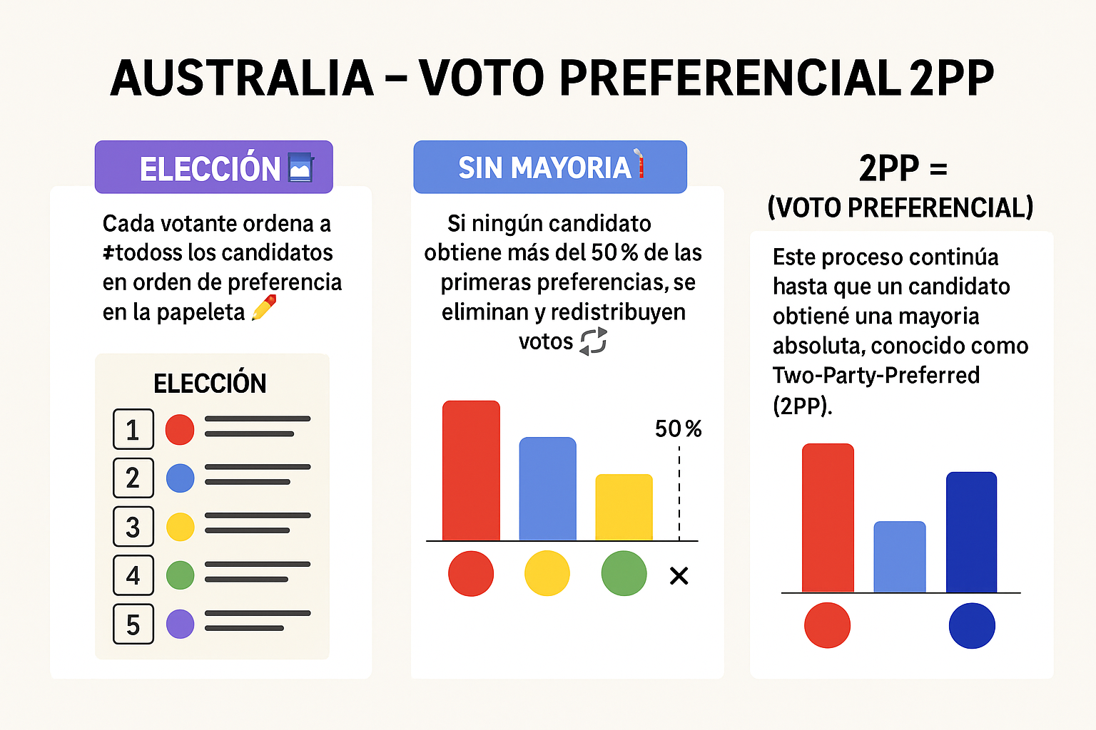 Australia: sistema de votación y claves de la noche electoral - Electomanía